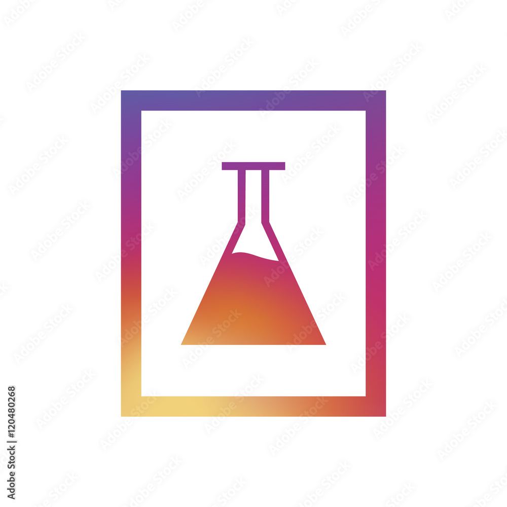 Test tube logo. Test tube clip art vector. Also useful as picture ...