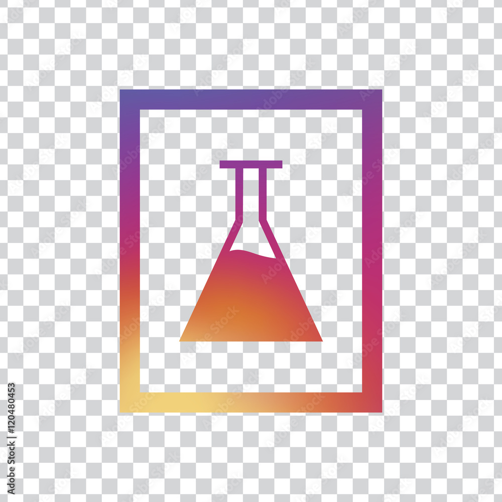 Test tube logo. Test tube clip art vector. Also useful as picture ...
