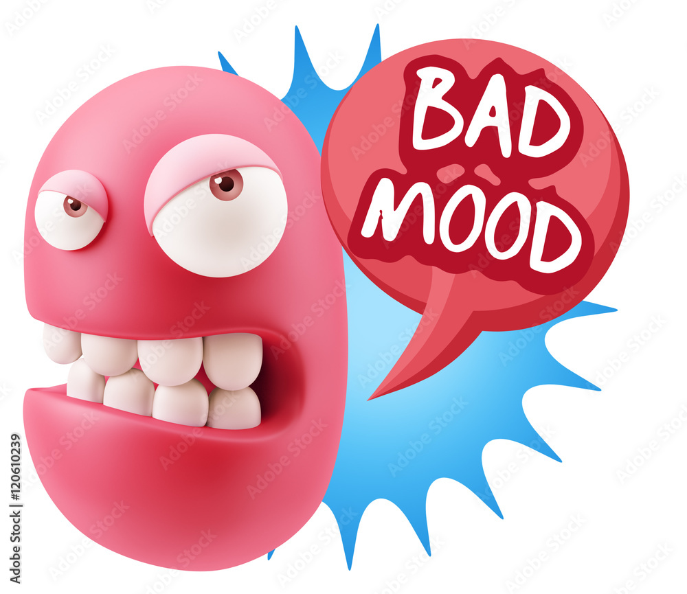 Bad Mood Face