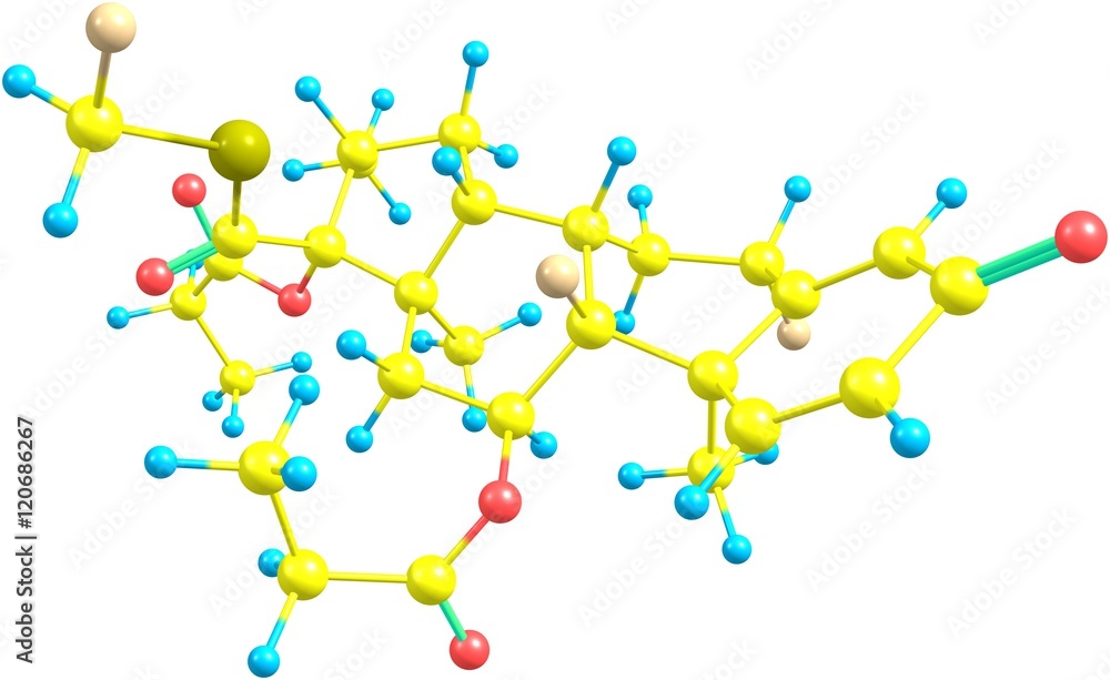 Fluticasone Structure