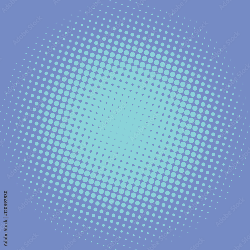 Blue pop art retro background with light effect Stock Vector | Adobe Stock