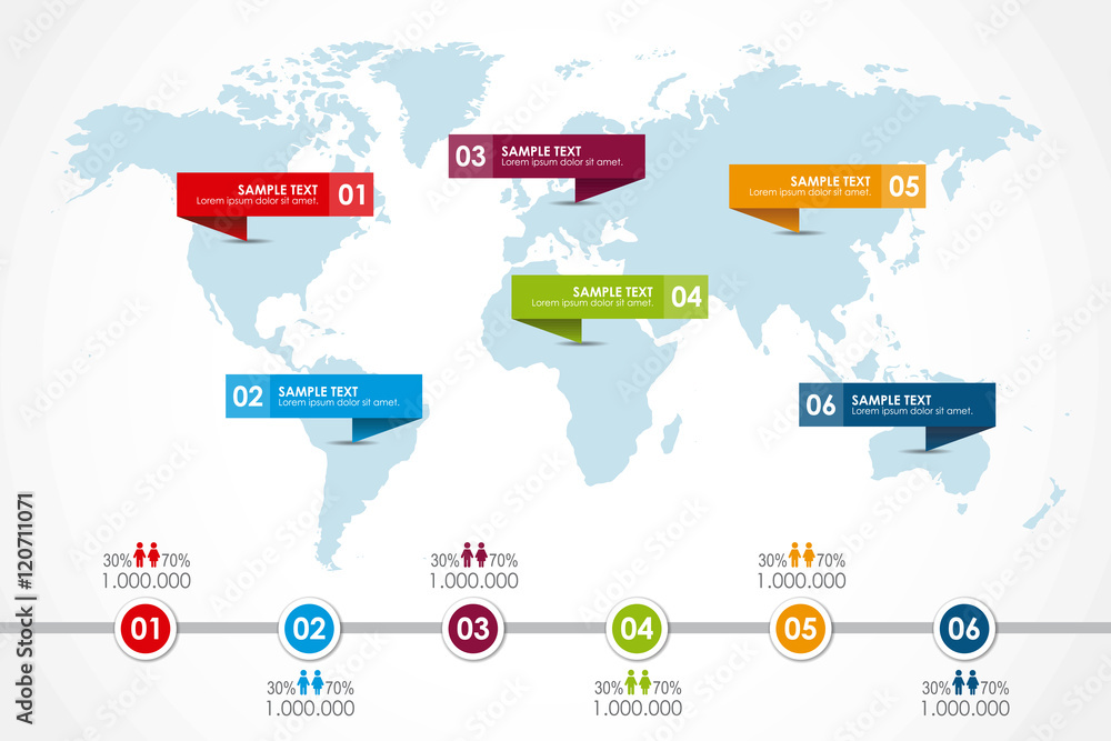 Word map infographic Stock Vector | Adobe Stock