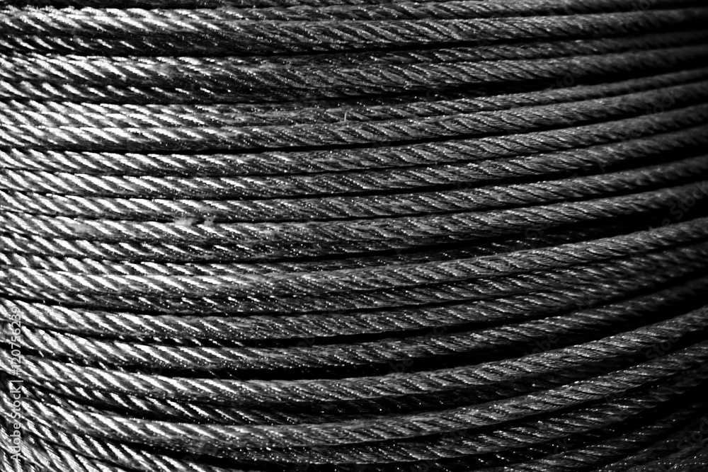 wire rope background Stock Photo | Adobe Stock