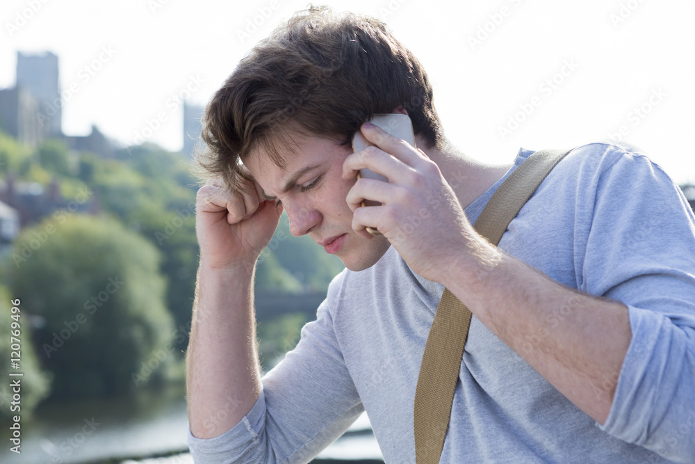Receiving bad news Stock Photo | Adobe Stock