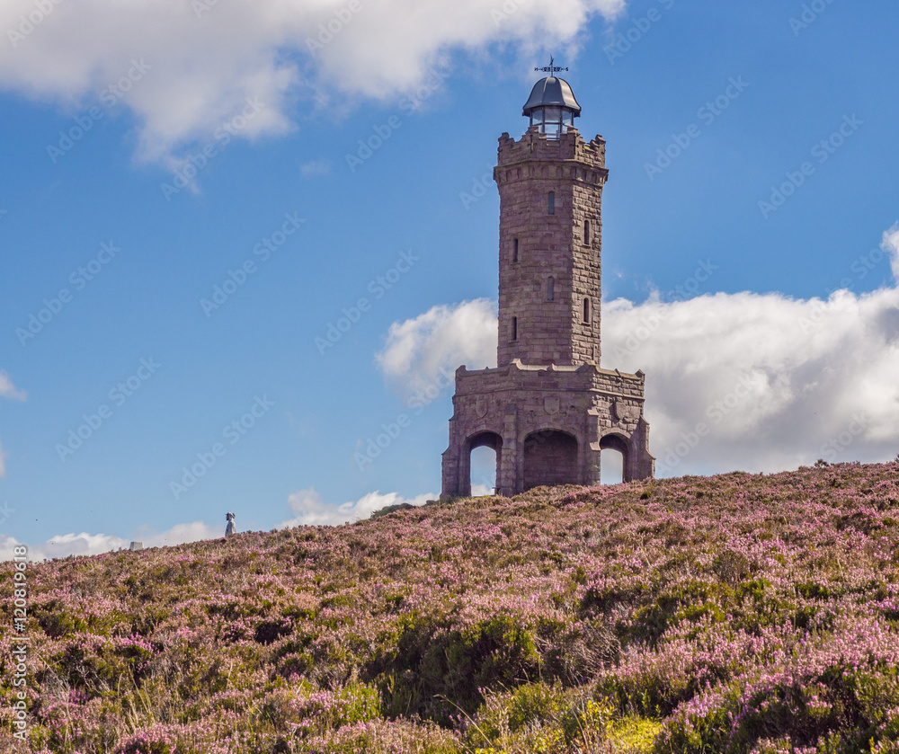 Darwen Tower on a summers day, Darwen Lancashire, UK Stock Photo ...