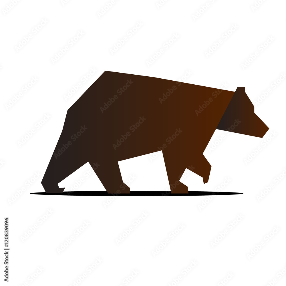 Bear Stock Vector | Adobe Stock