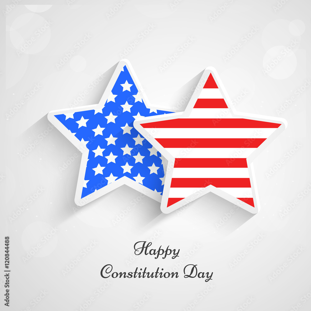 Constitution Day background Stock Vector | Adobe Stock