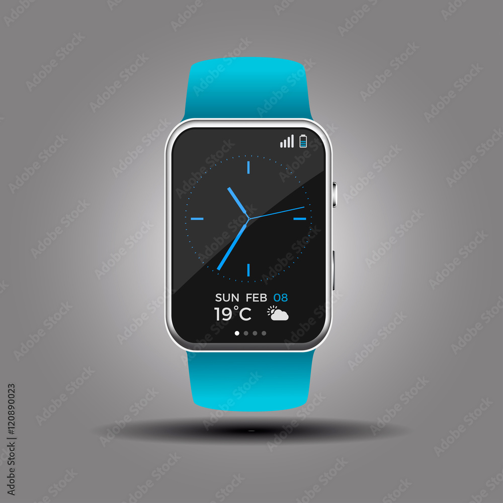 Smartwatch Vector Design Eps 10 Stock Vector | Adobe Stock