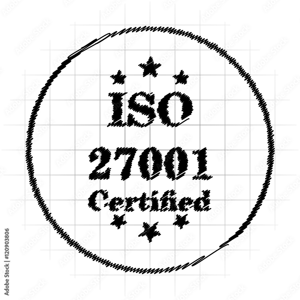 ISO 27001 icon Stock Illustration | Adobe Stock