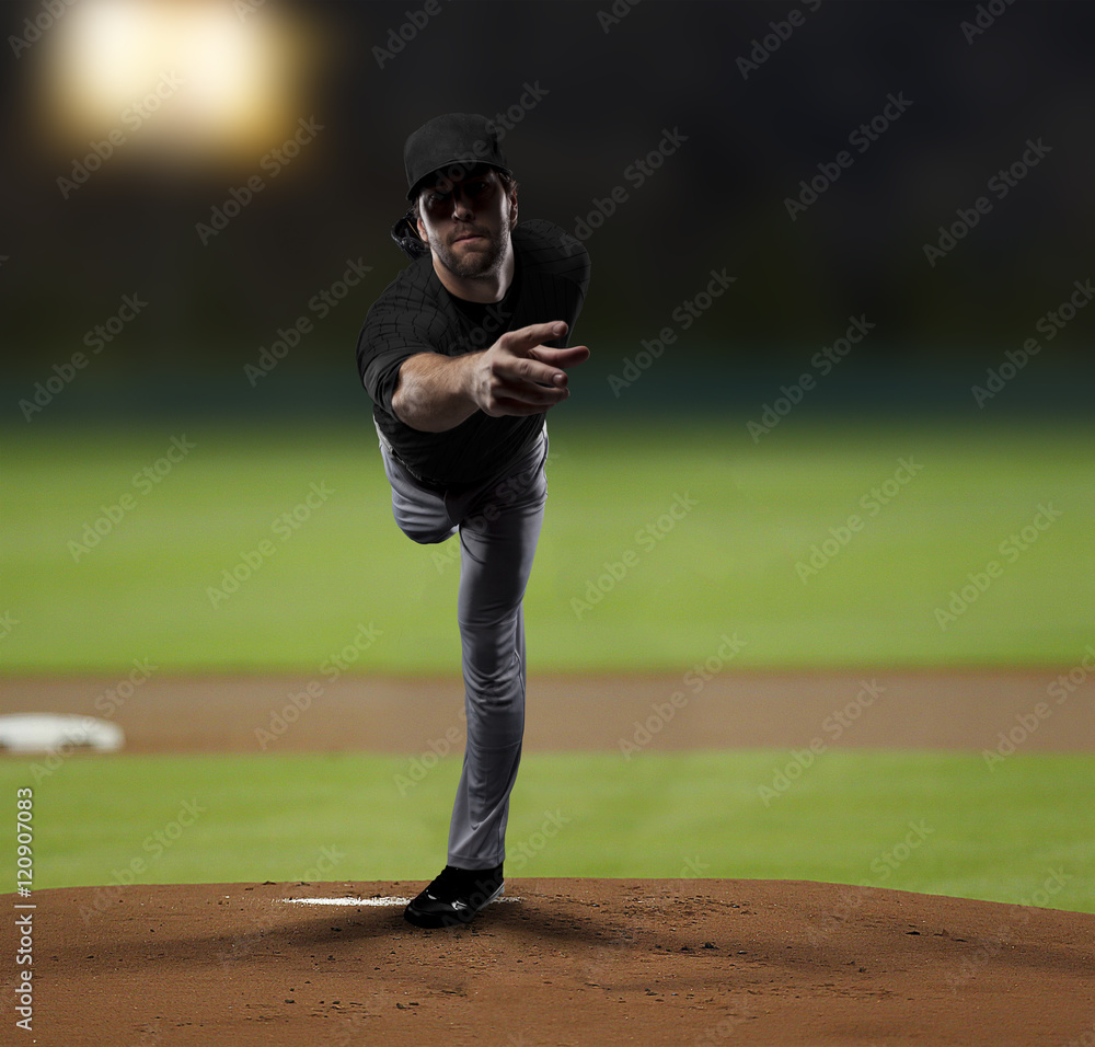 Foto de Pitcher Baseball Player do Stock | Adobe Stock
