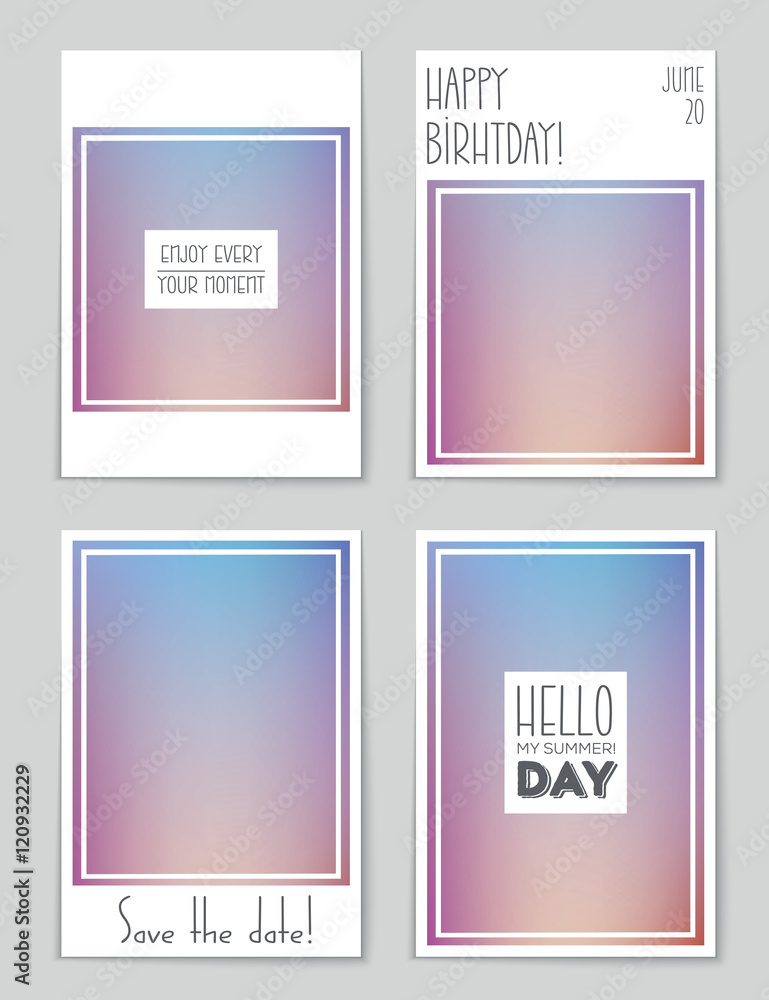 Abstract vector layout background for web and mobile app, art template ...