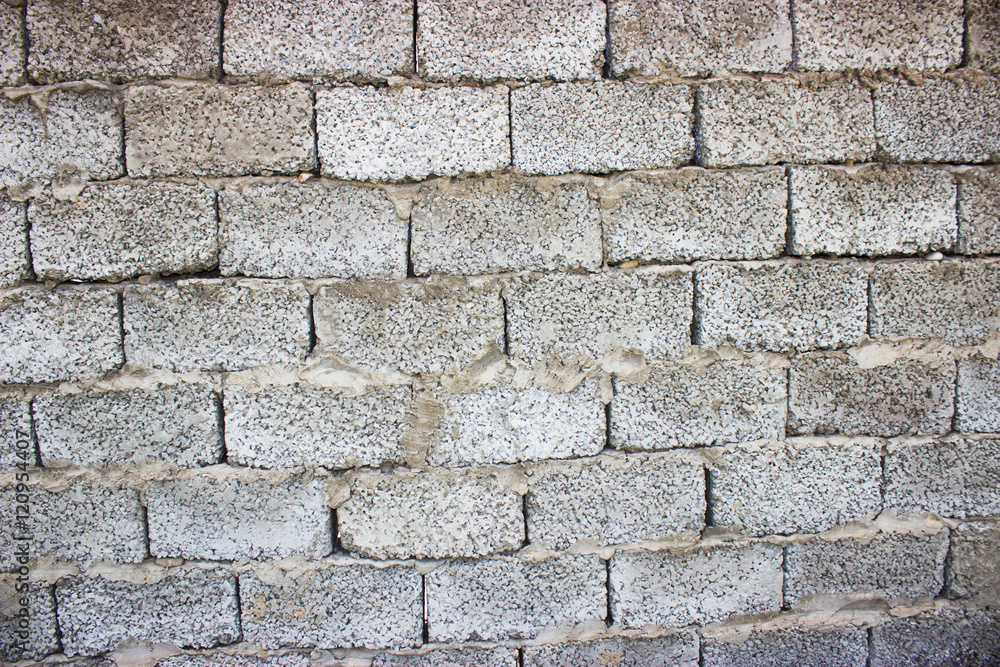 Concrete block wall texture and background seamless Stock Photo | Adobe ...