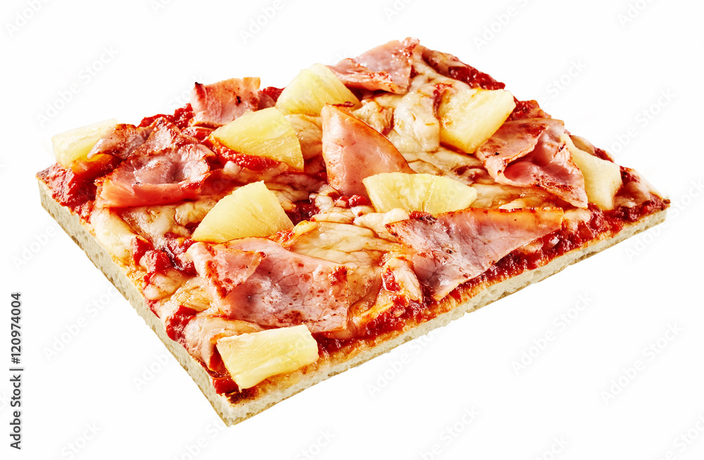Square Cheese Pizza Slice