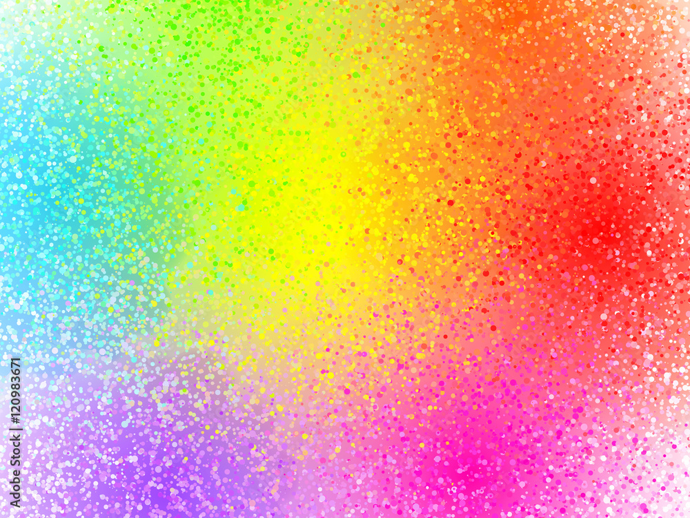 Rainbow colors vector sprayed paint abstract background Stock Vector ...