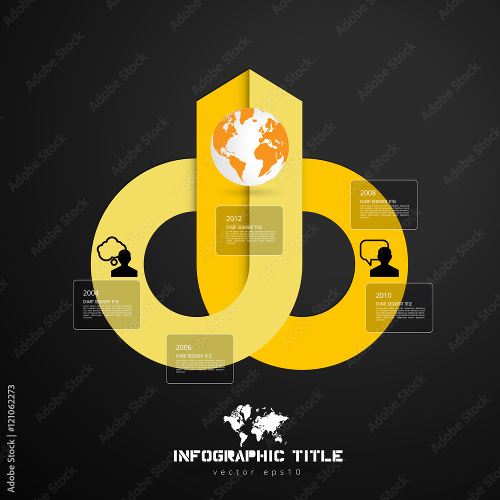 Infographics. Vector design template. Stock Vector | Adobe Stock