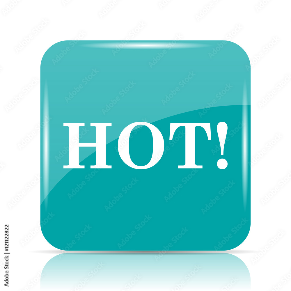 Hot icon Stock Illustration | Adobe Stock