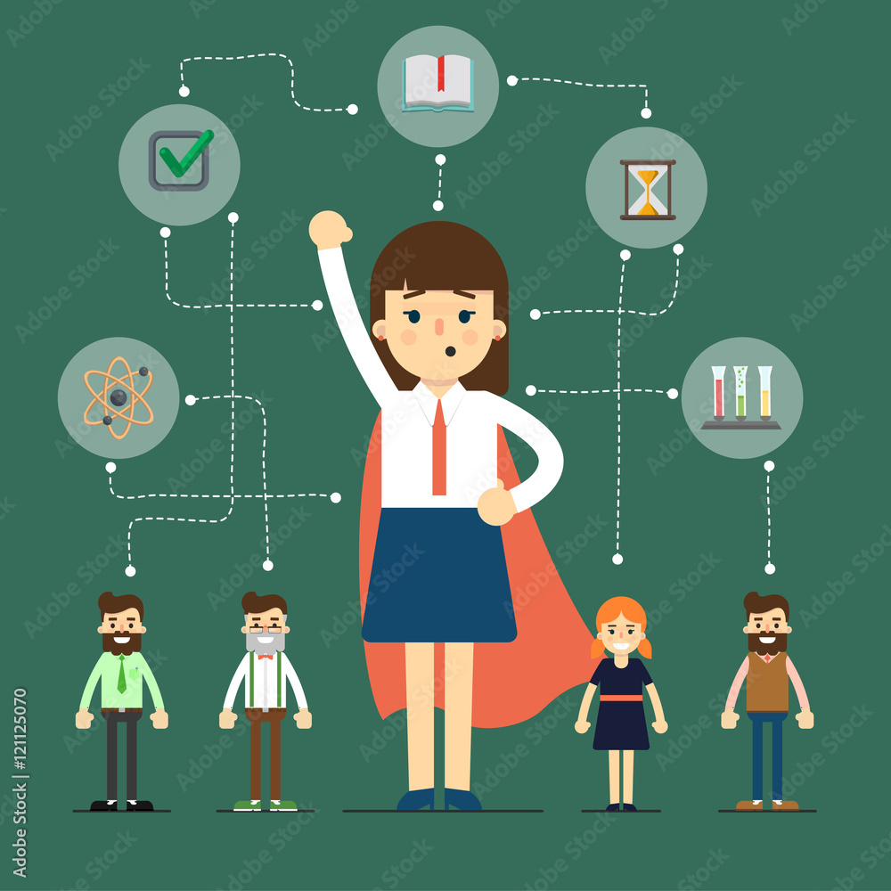 Social network and teamwork banner with connected people near ...