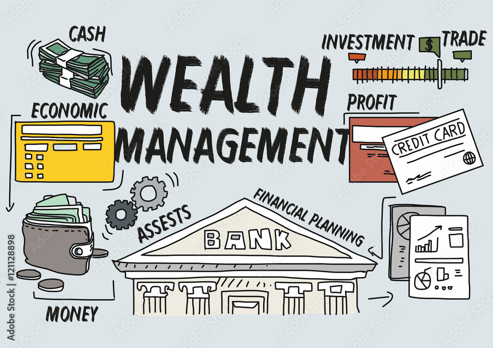 Wealth Management Concept Stock Vector | Adobe Stock