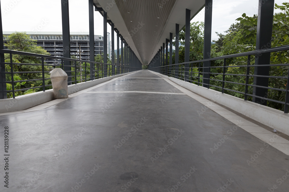 Poster perspective of elevated pedestrian walkway – Wall Art | UkPosters