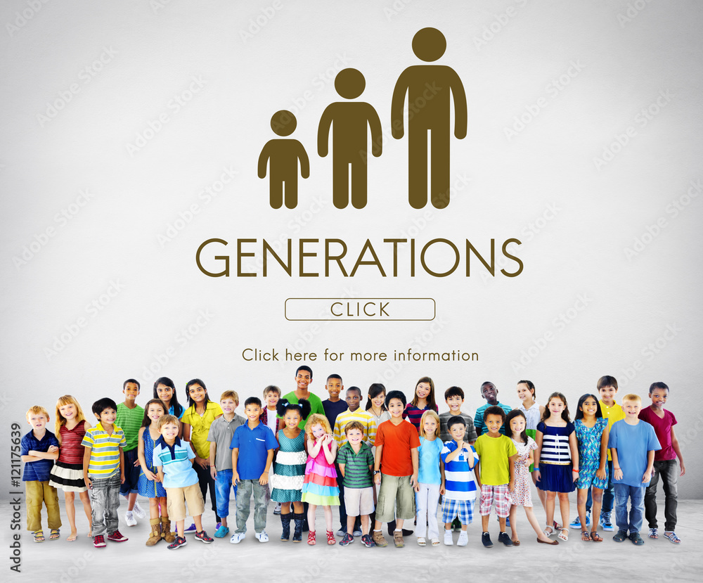 Generations Family Togetherness Relationship Concept Stock-Foto | Adobe ...