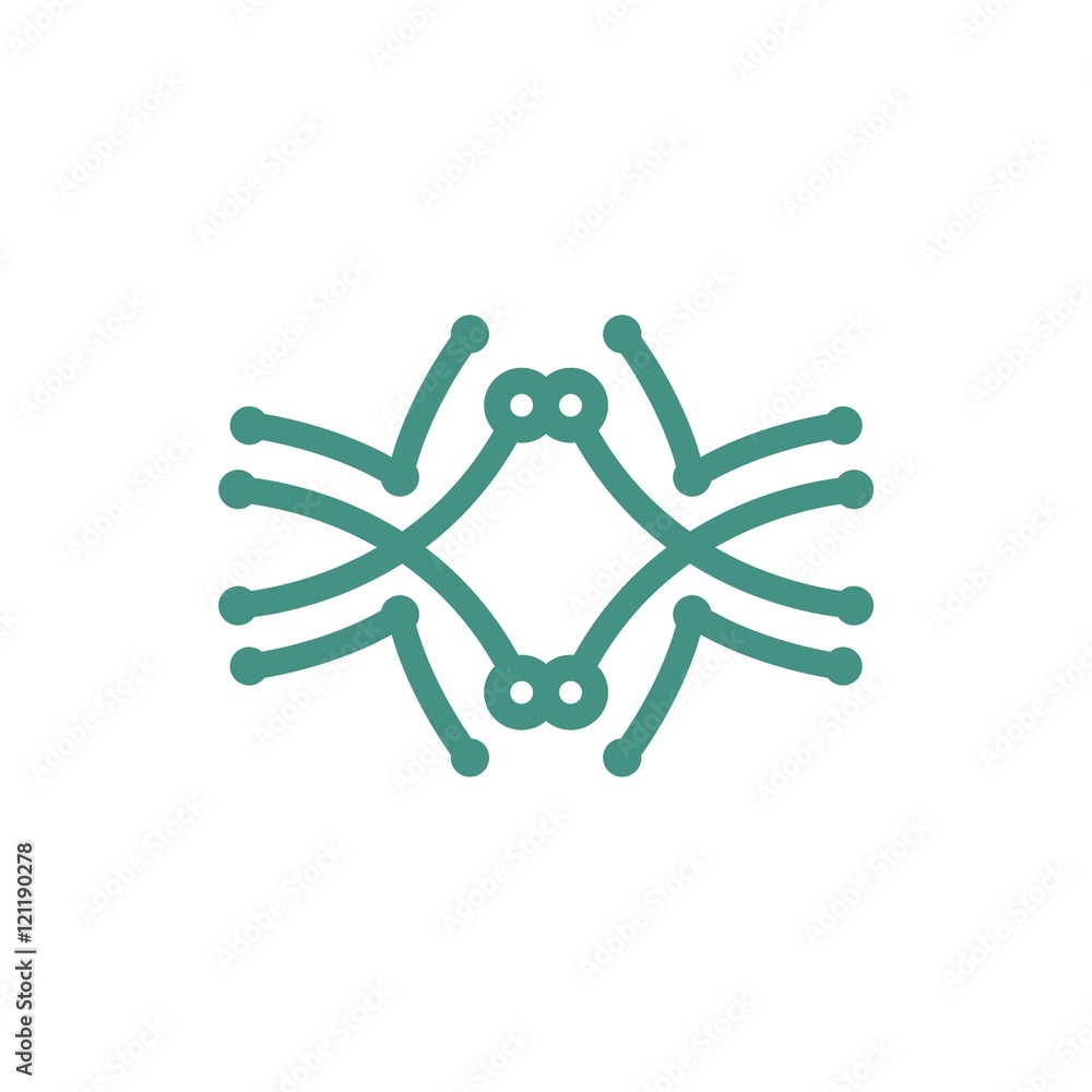 Logo Connecting Stock Vector | Adobe Stock