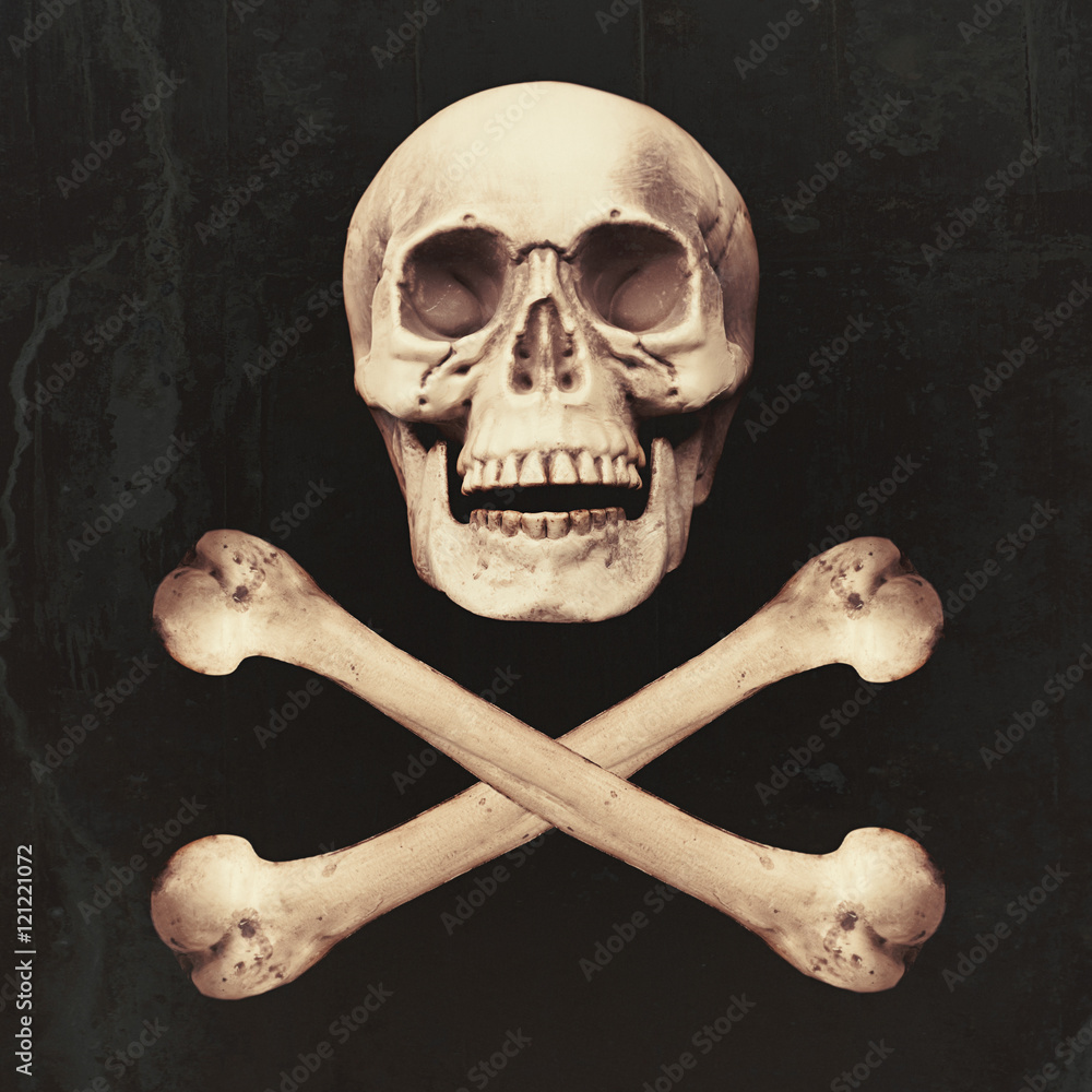 Skull & Crossbones Stock Photo | Adobe Stock