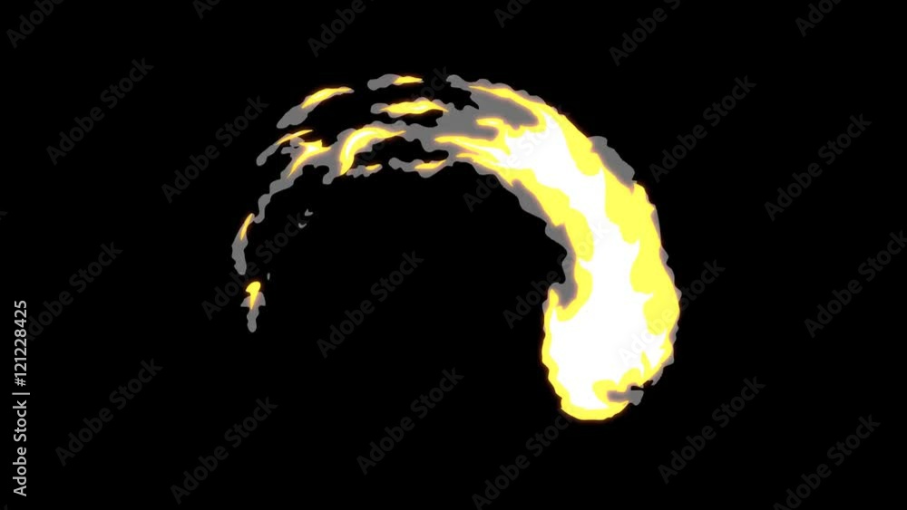 Fire Elements Pack 13 different hand drawn Fire Elements with glow ...