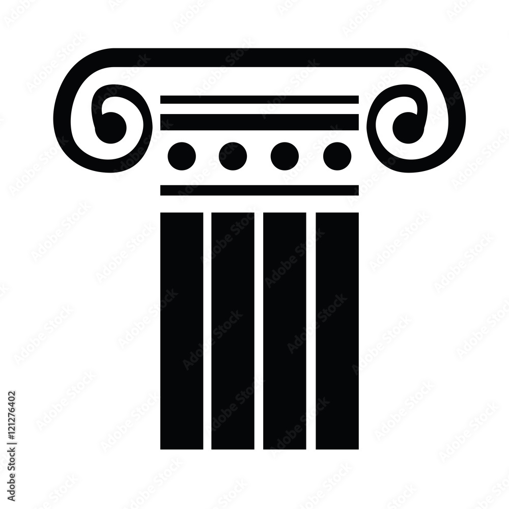 Column icon Stock Vector | Adobe Stock