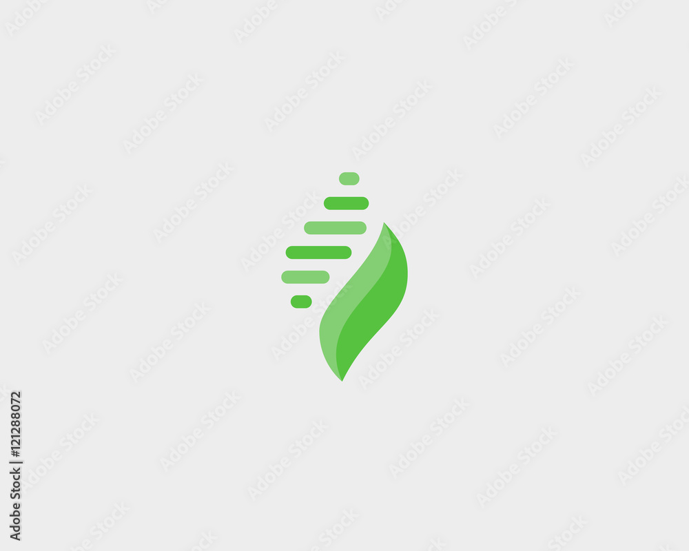 Abstract leaf shell universal premium logo design. Creative beauty ...