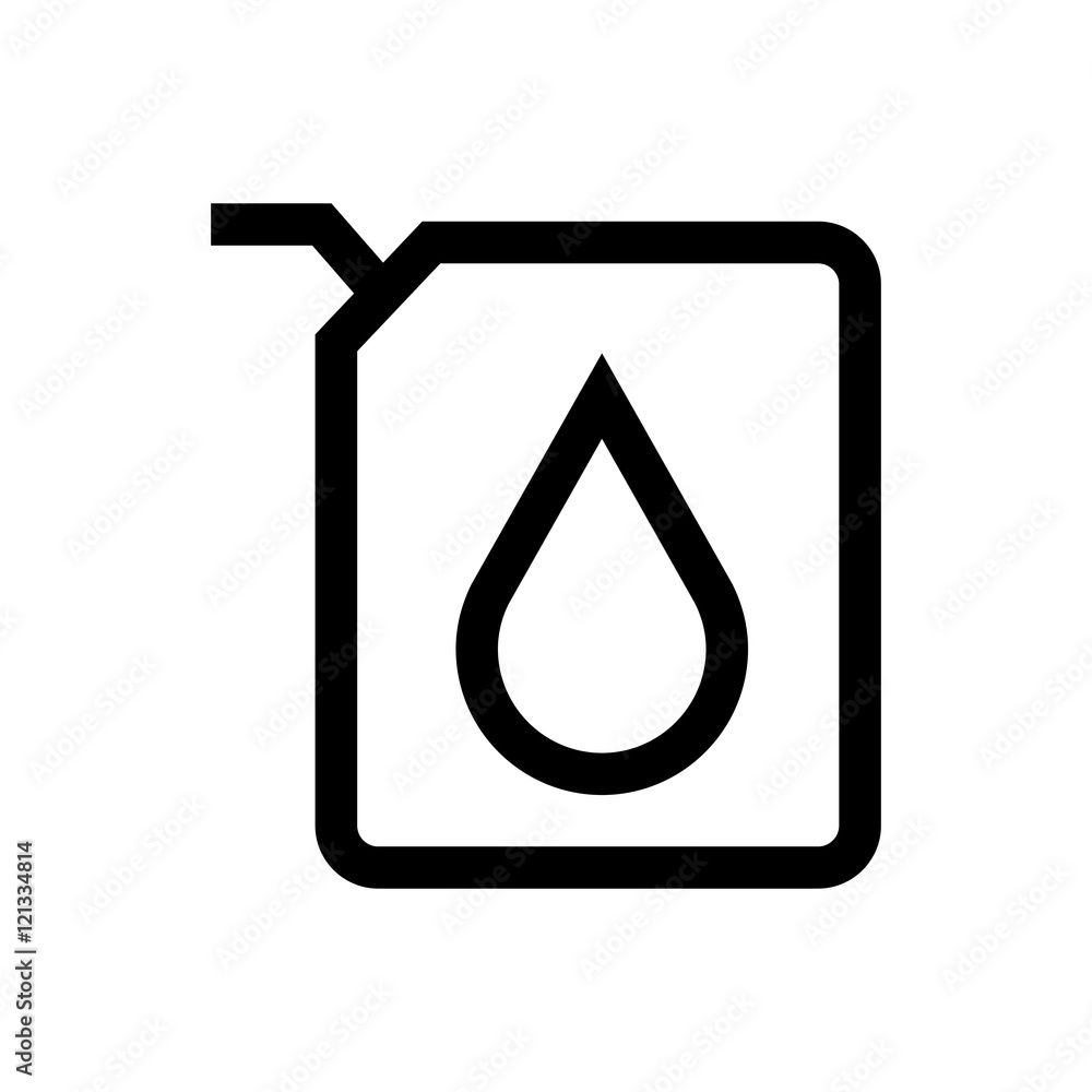 Gas line icon. Stock Vector | Adobe Stock
