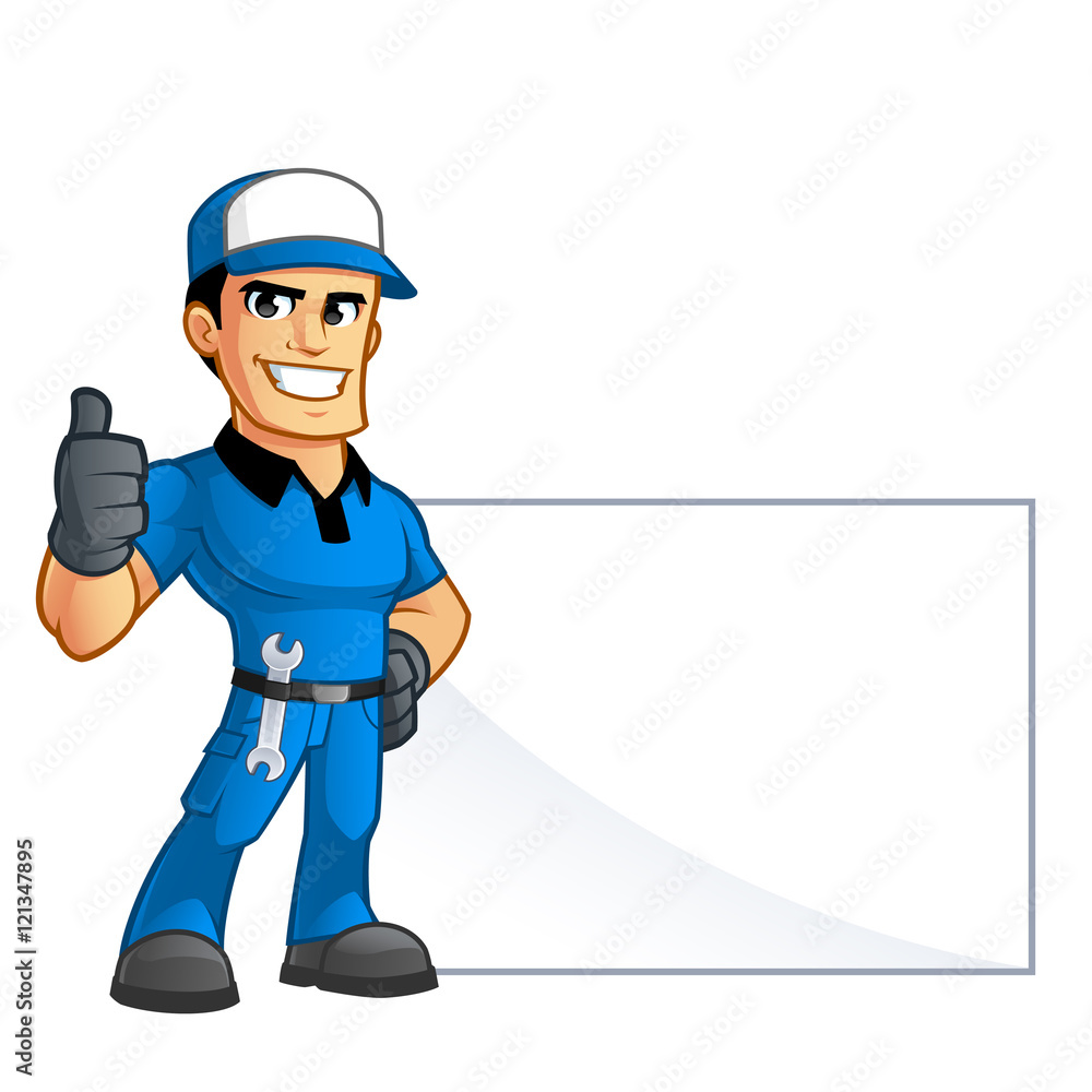 Mechanic Stock Vector | Adobe Stock