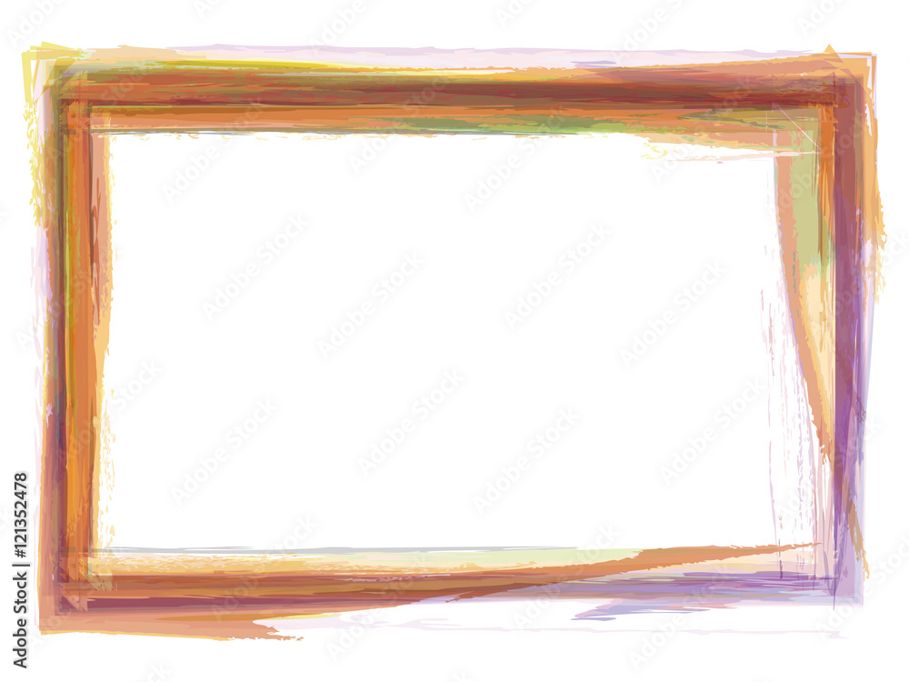 Grunge photo frame Stock Photo | Adobe Stock