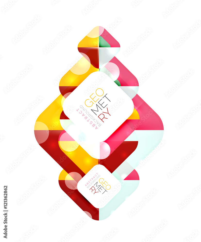 Square and triangle pattern background Stock Vector | Adobe Stock