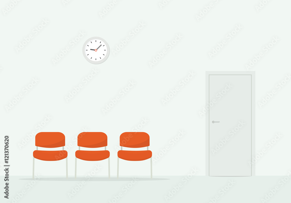 waiting room. simple image Stock Vector | Adobe Stock