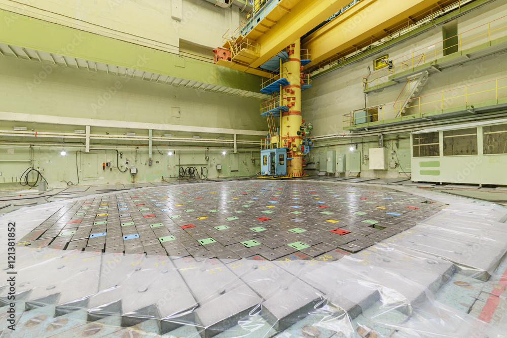 Reactor room RBMK. Stock Photo | Adobe Stock