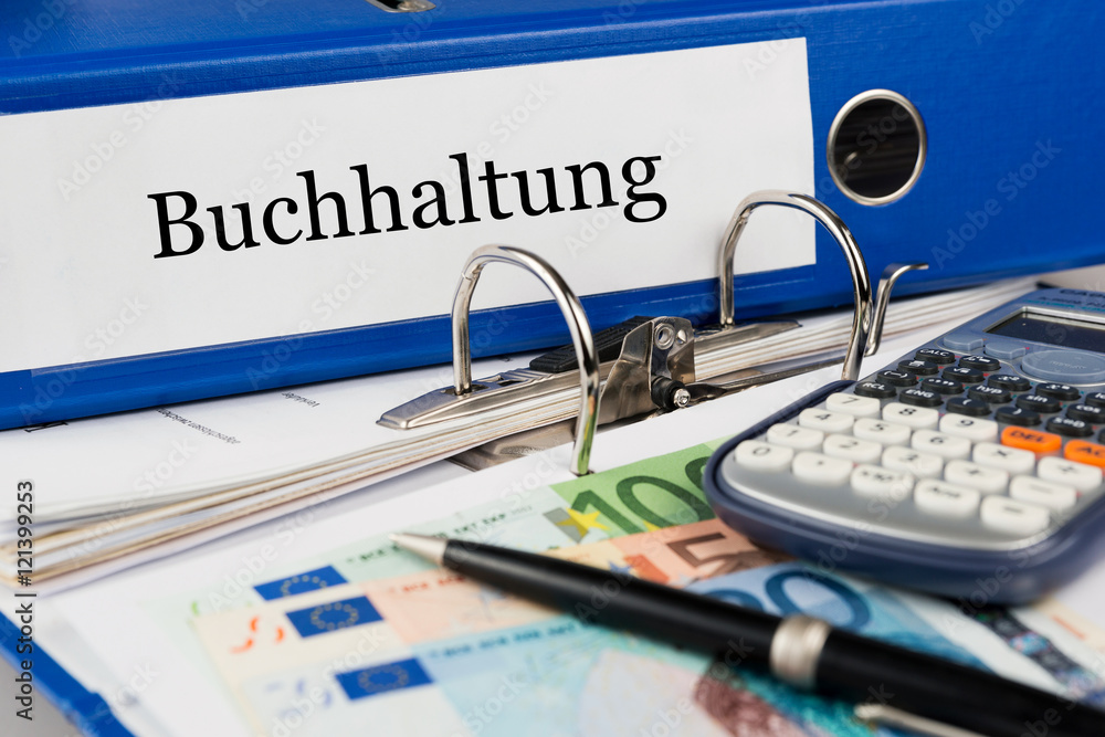Buchhaltung Stock Photo | Adobe Stock