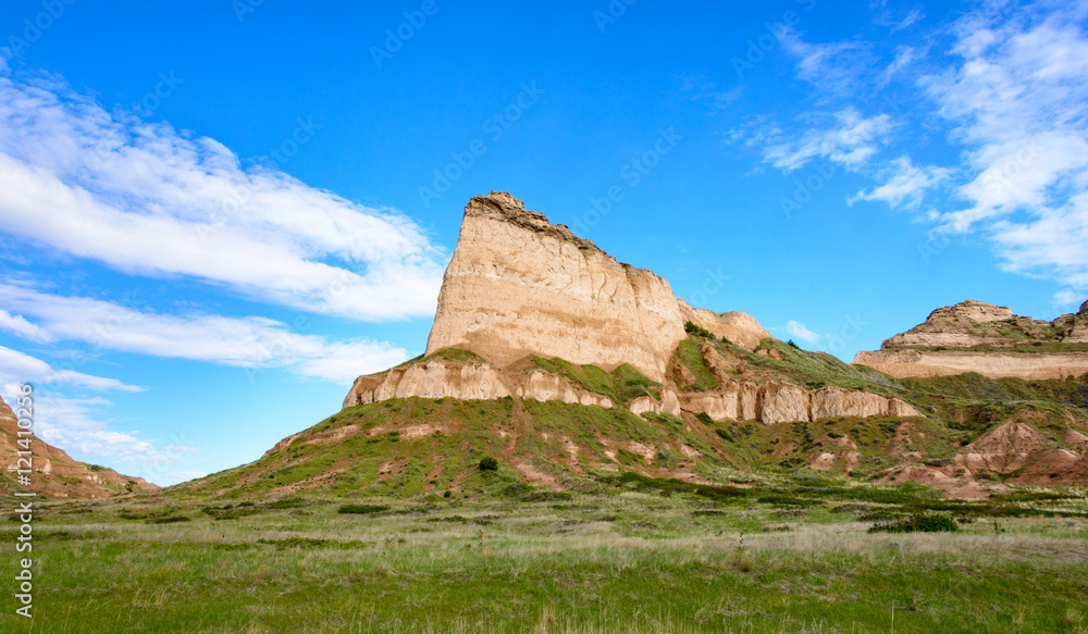 Scotts Bluff National Monument Stock Photo | Adobe Stock