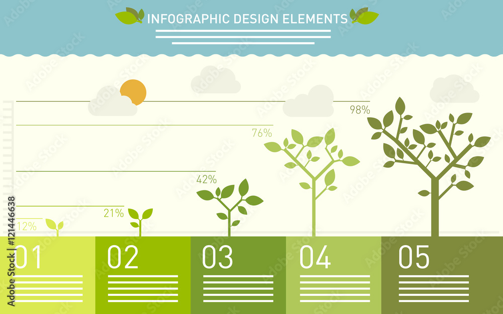 Evolution of a tree Stock Vector | Adobe Stock