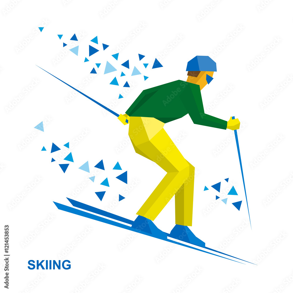 Ski Mountain Clip Art