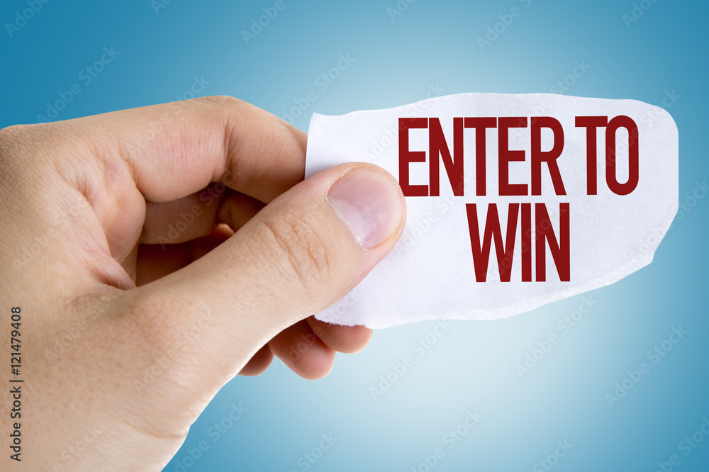 Enter to Win Stock Photo | Adobe Stock