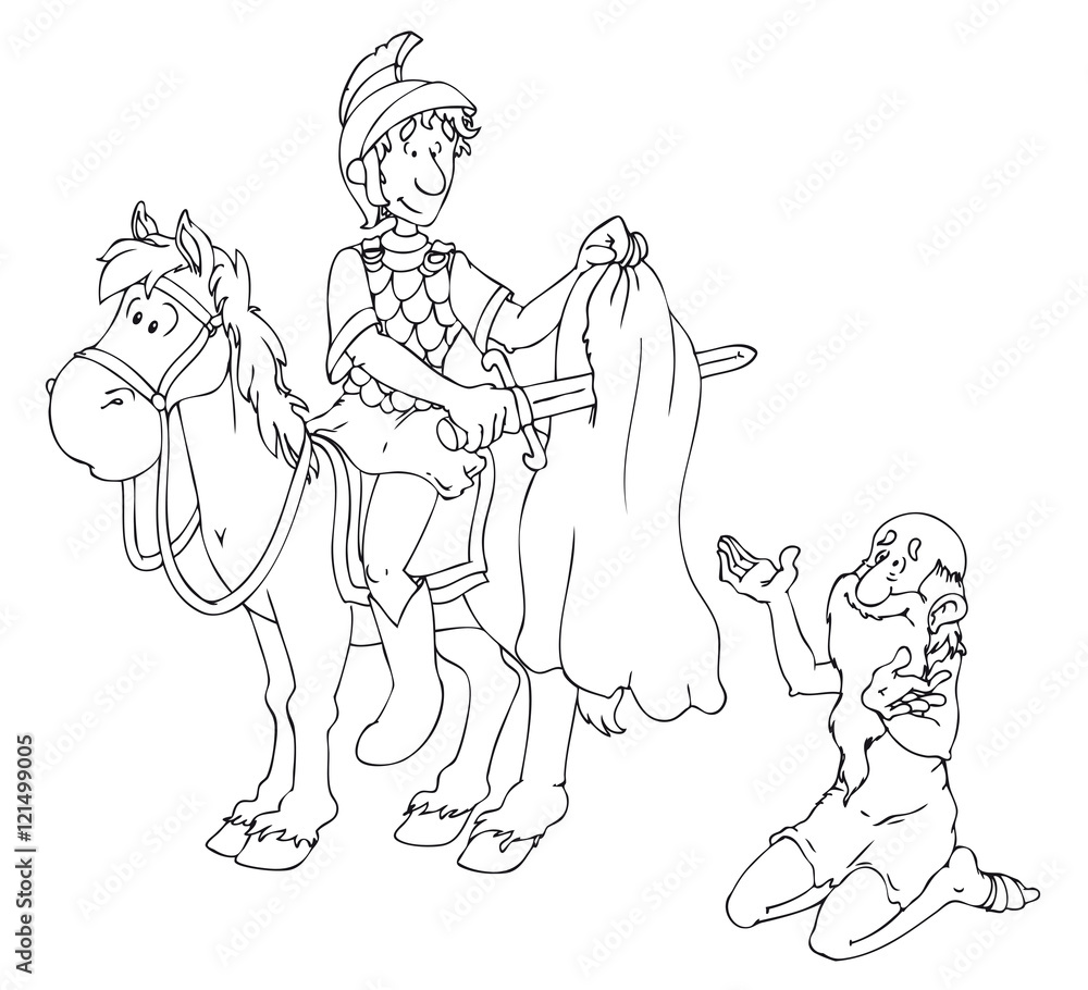 Sankt Martin, St. Martin, Heiliger Martin Stock Vector | Adobe Stock