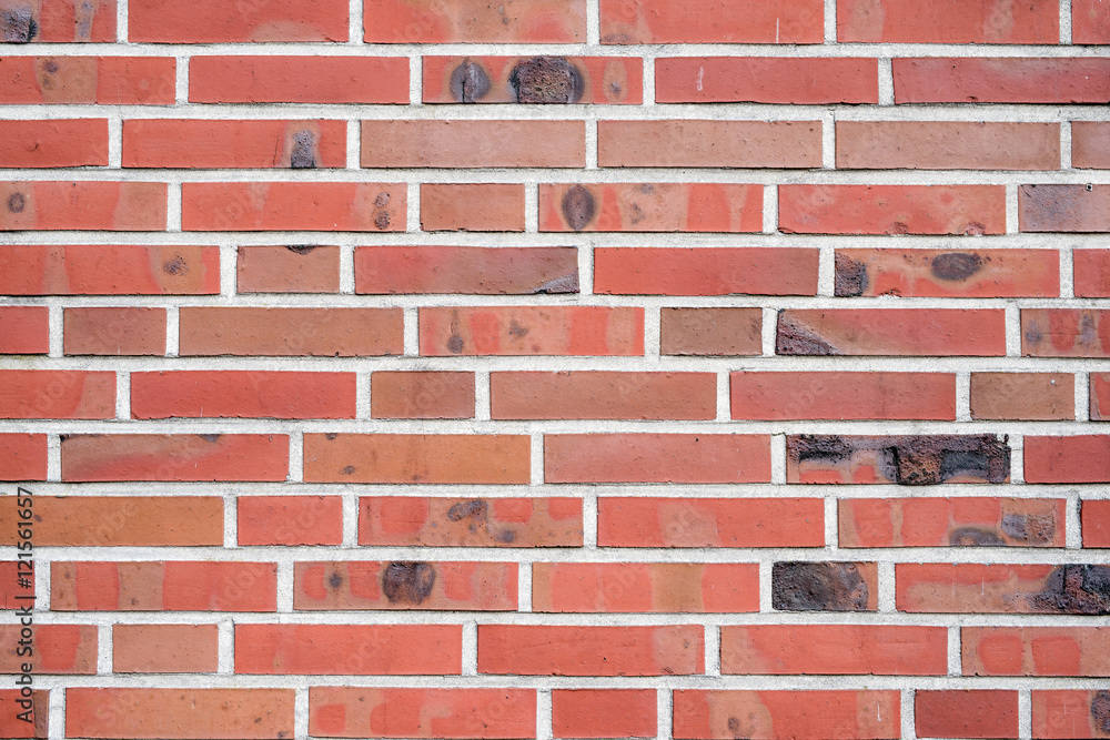 Ziegelsteinmauer Hintergrund Stock-Foto | Adobe Stock