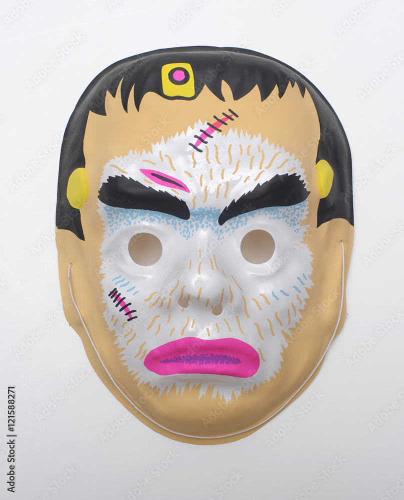 Frankenstein Halloween Mask Stock Photo | Adobe Stock