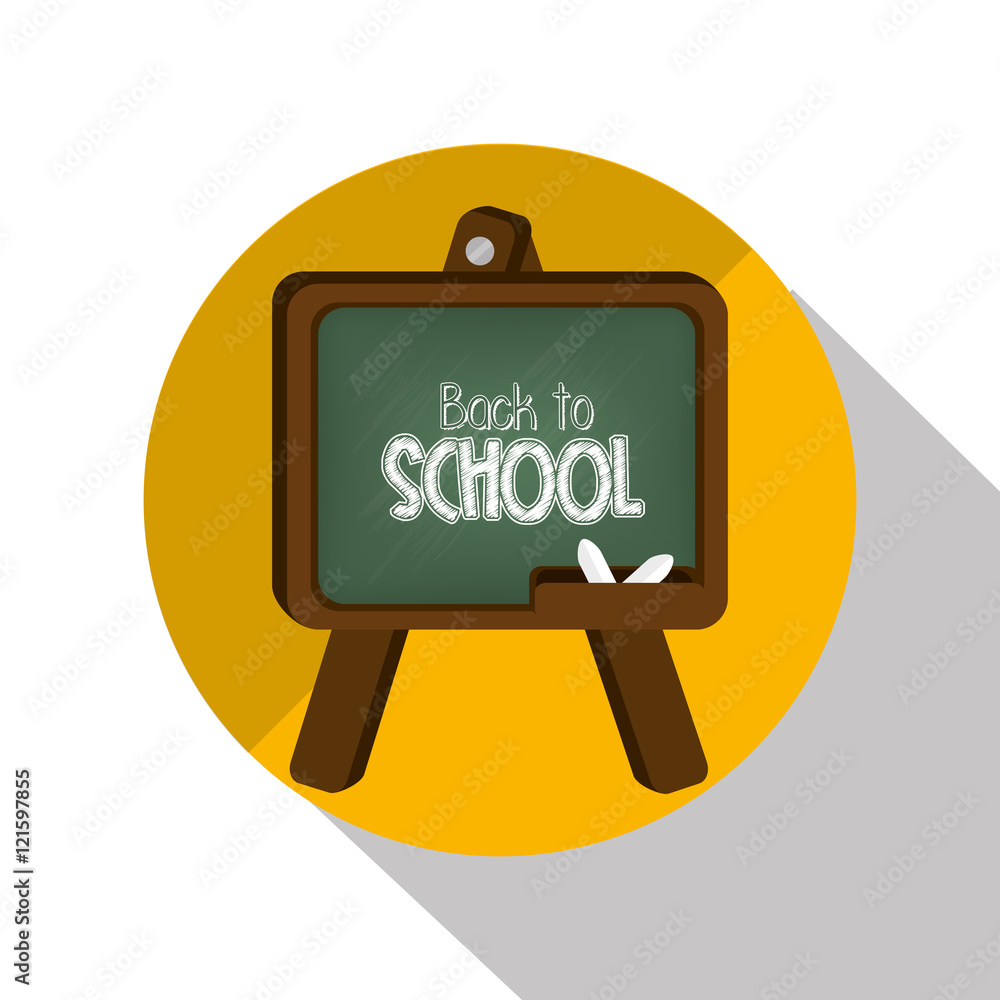 cartoon board chalkboard alphabet isolated vector illustration eps 10 ...