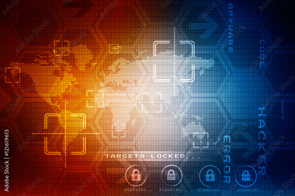 Background conceptual image of digital 3d icons Stock Illustration ...