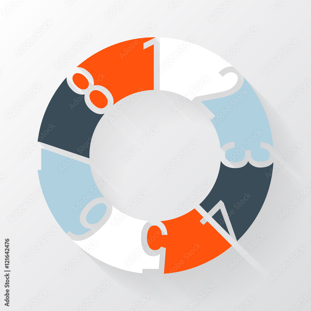 Circle arrows infographic, cycle diagram, graph, presentation chart ...