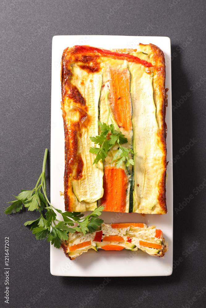 vegetable terrine Stock Photo | Adobe Stock