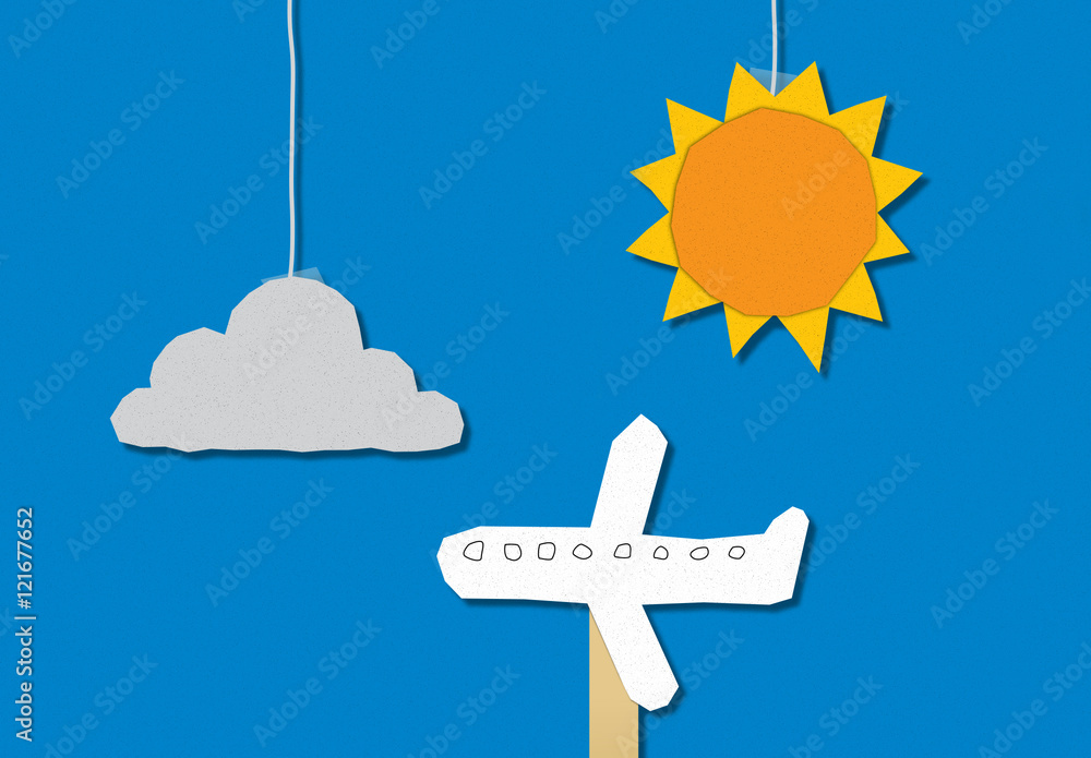 Paper Puppet Title Graphics Stock Template | Adobe Stock