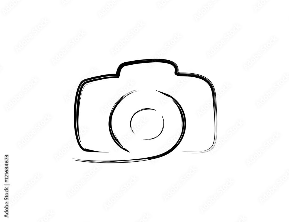 Camera logo Stock Vector | Adobe Stock