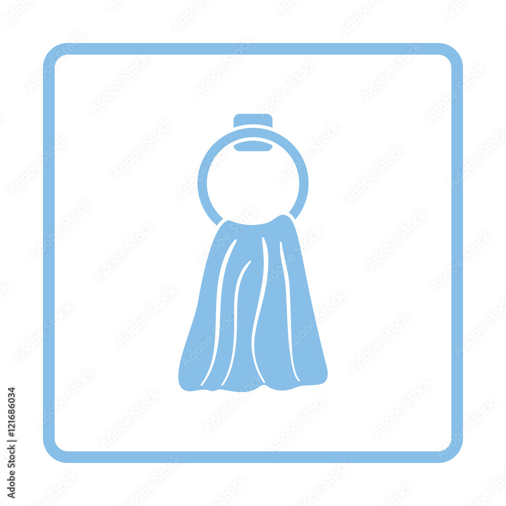 Hand towel icon Stock Vector | Adobe Stock